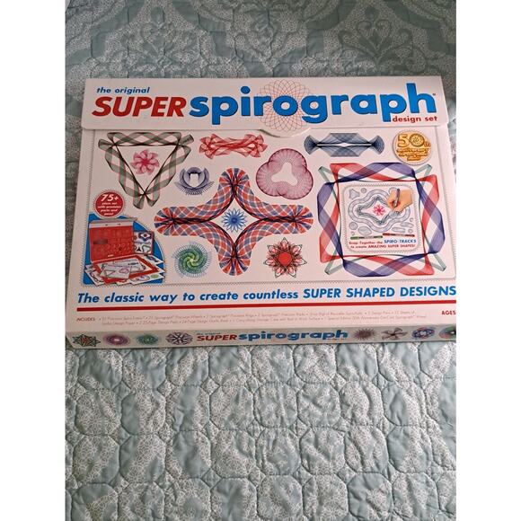 Spirograph | Games | The Original Super Spirograph Design Set 016 50th ...